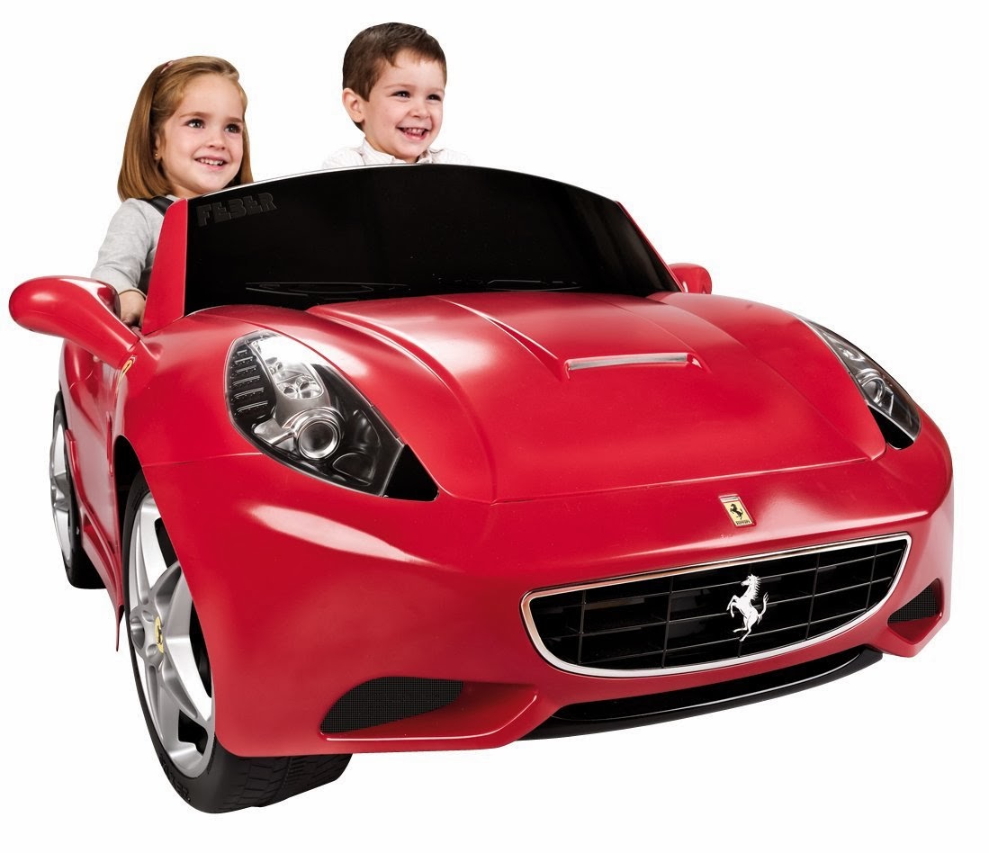 EXHAUST PIPE DREAMS: Ferrari California 12V Kids' Car