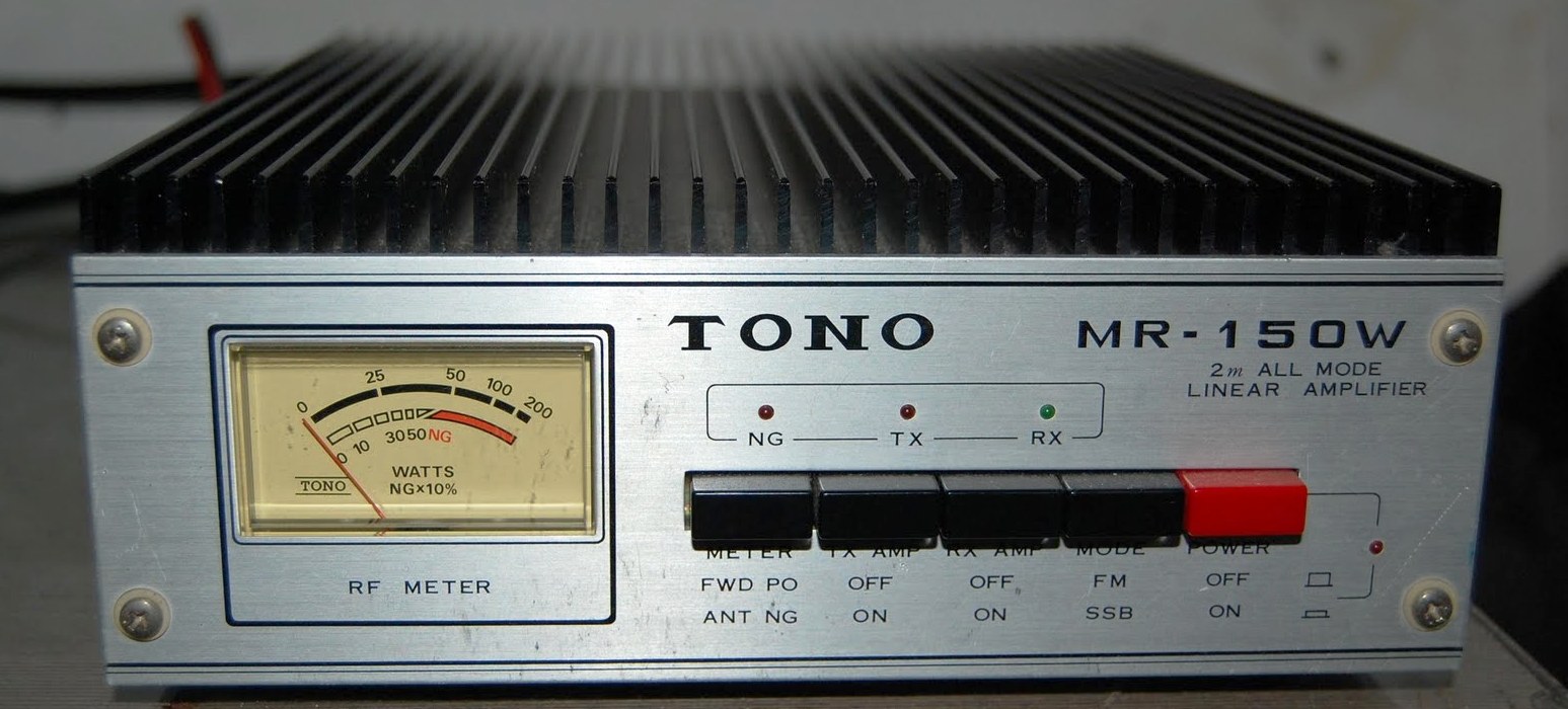 RF for Amateur Hobbies: TONO MR-150W 140 WATT 144 ~ 148 MHz POWER AMPLIFIER