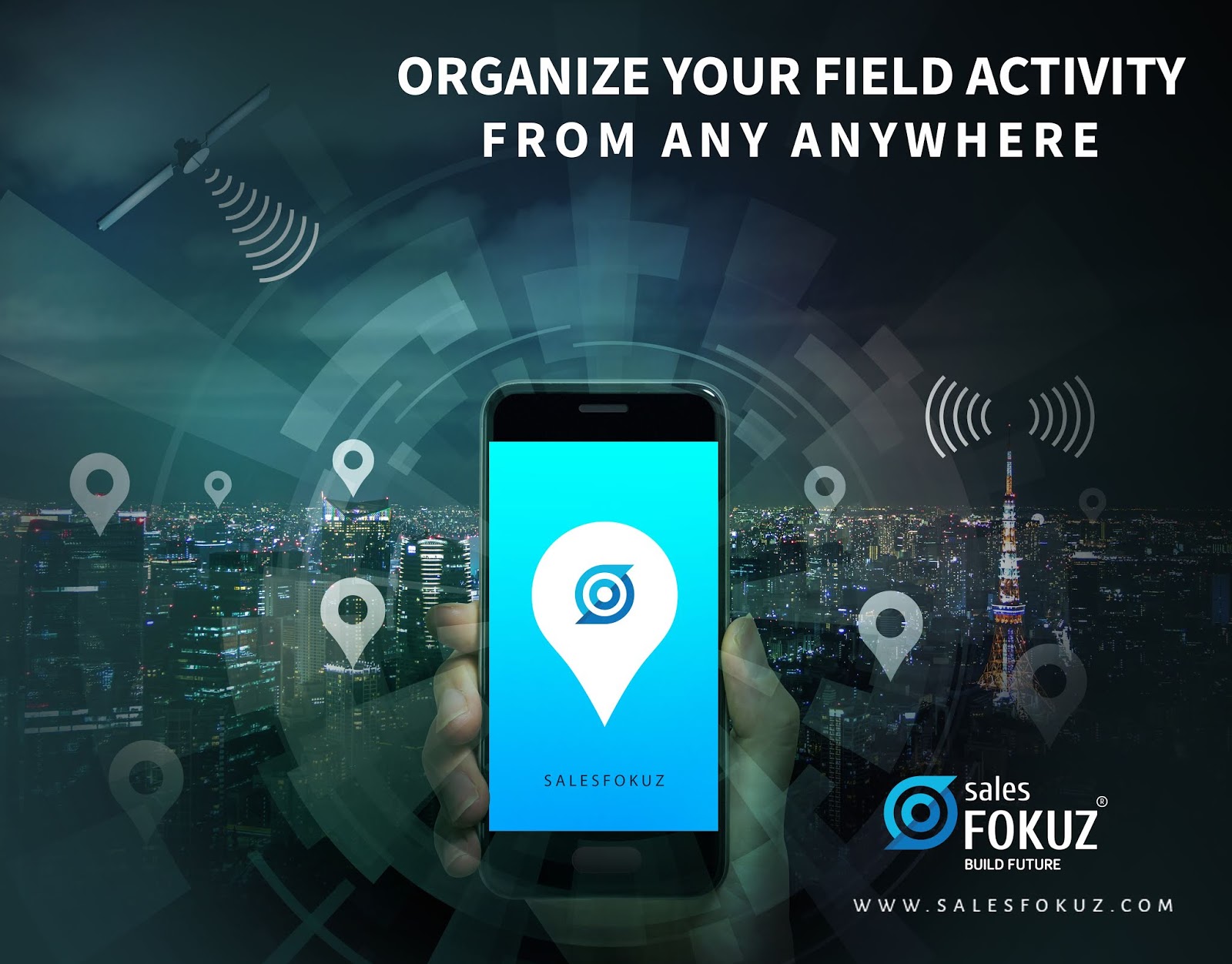 Field force tracking tool for sales team
