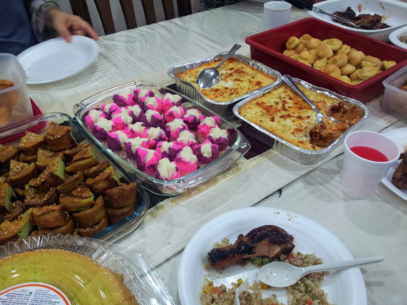 Tips Resipi Mudah Untuk Suri Rumah: Potluck dan reunion