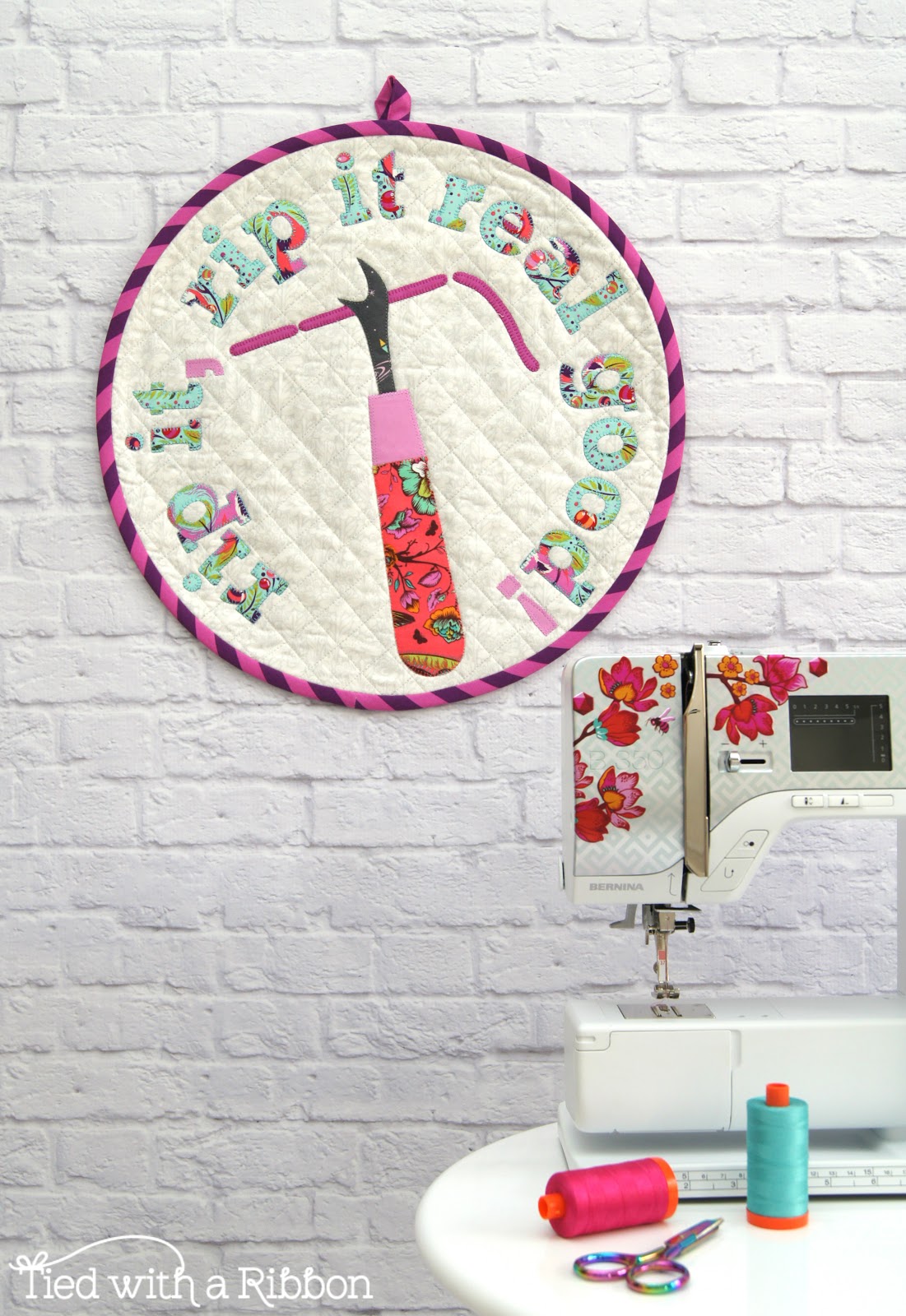 Tied with a Ribbon: Latest Pattern Releases - Rip It Mini Quilt, A ...