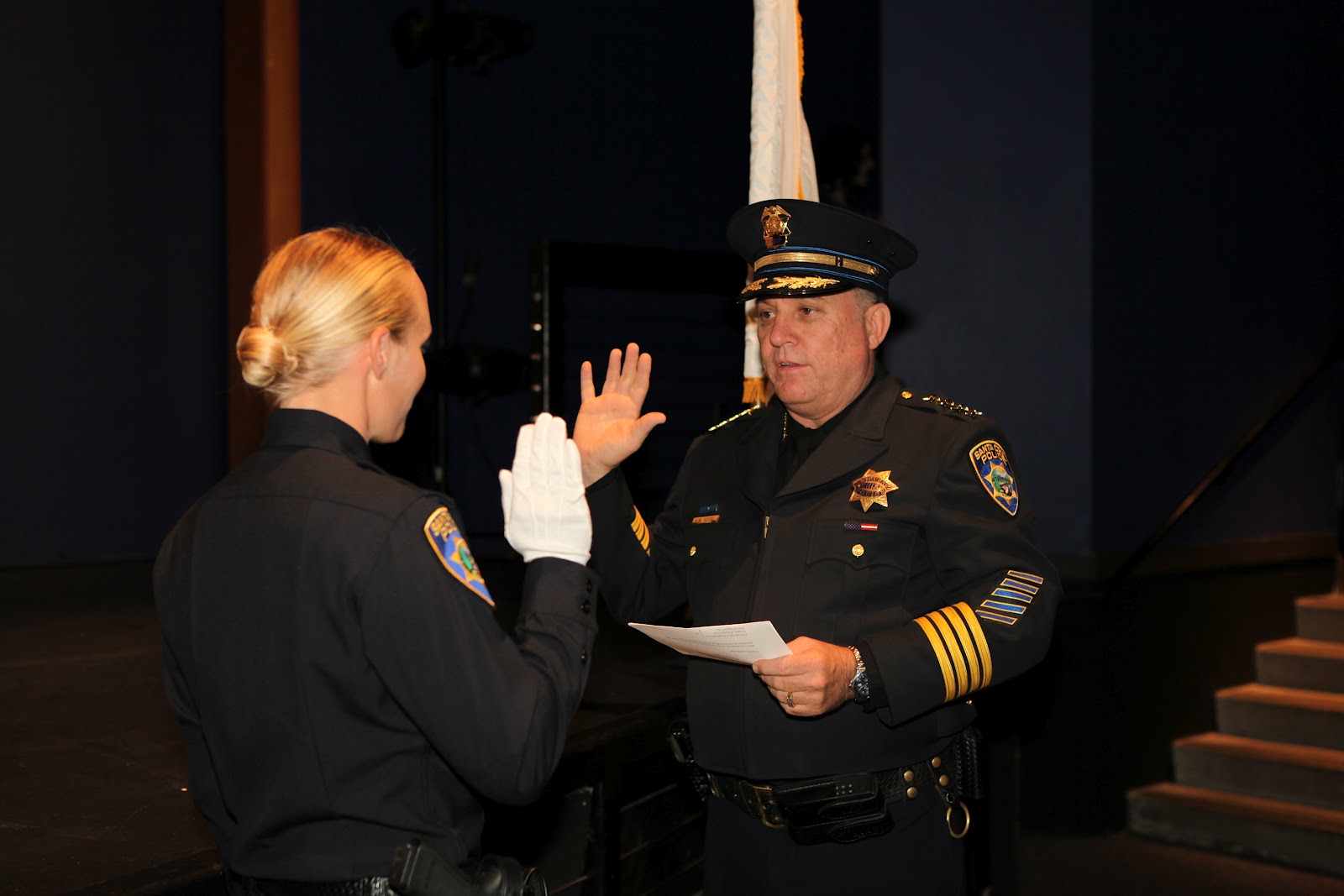 Santa Cruz Police: SCPD Welcomes Two New Academy Graduates
