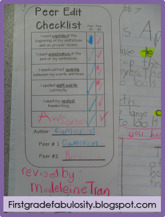 First Grade Fabulosity