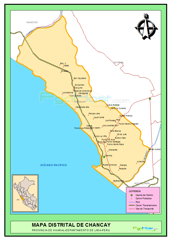 Chancay: Ubicación Geográfica