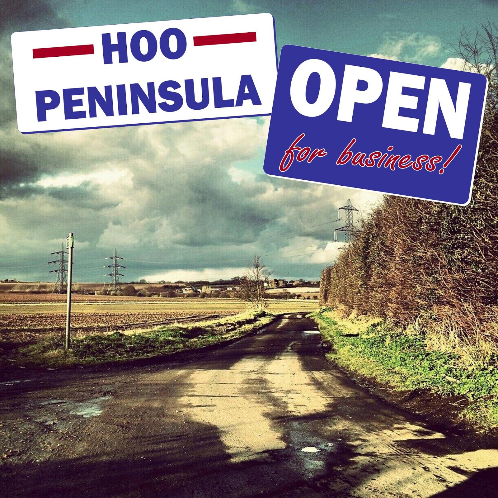 Notes from Kent's Hoo Peninsula: The Hoo Peninsula is open for business!