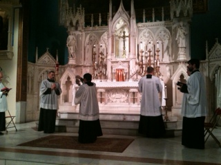 Traditional † Catholicism: Trinity Sunday Vespers & Benediction 2013 ...