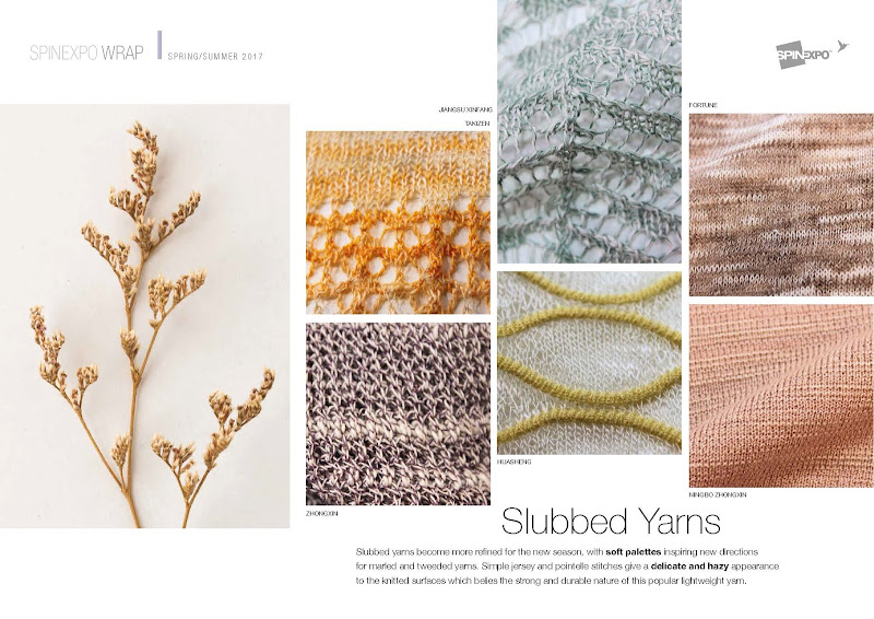 FASHION VIGNETTE: TRENDS // SPIN EXPO - MATERIAL TRENDS . SS 2017