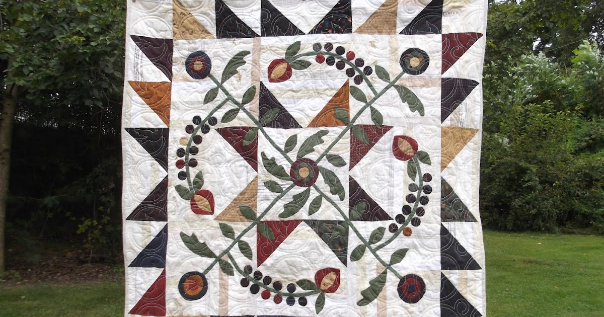 Kathy's Quilting Blog: Homestead Harvest is a Friday Finish