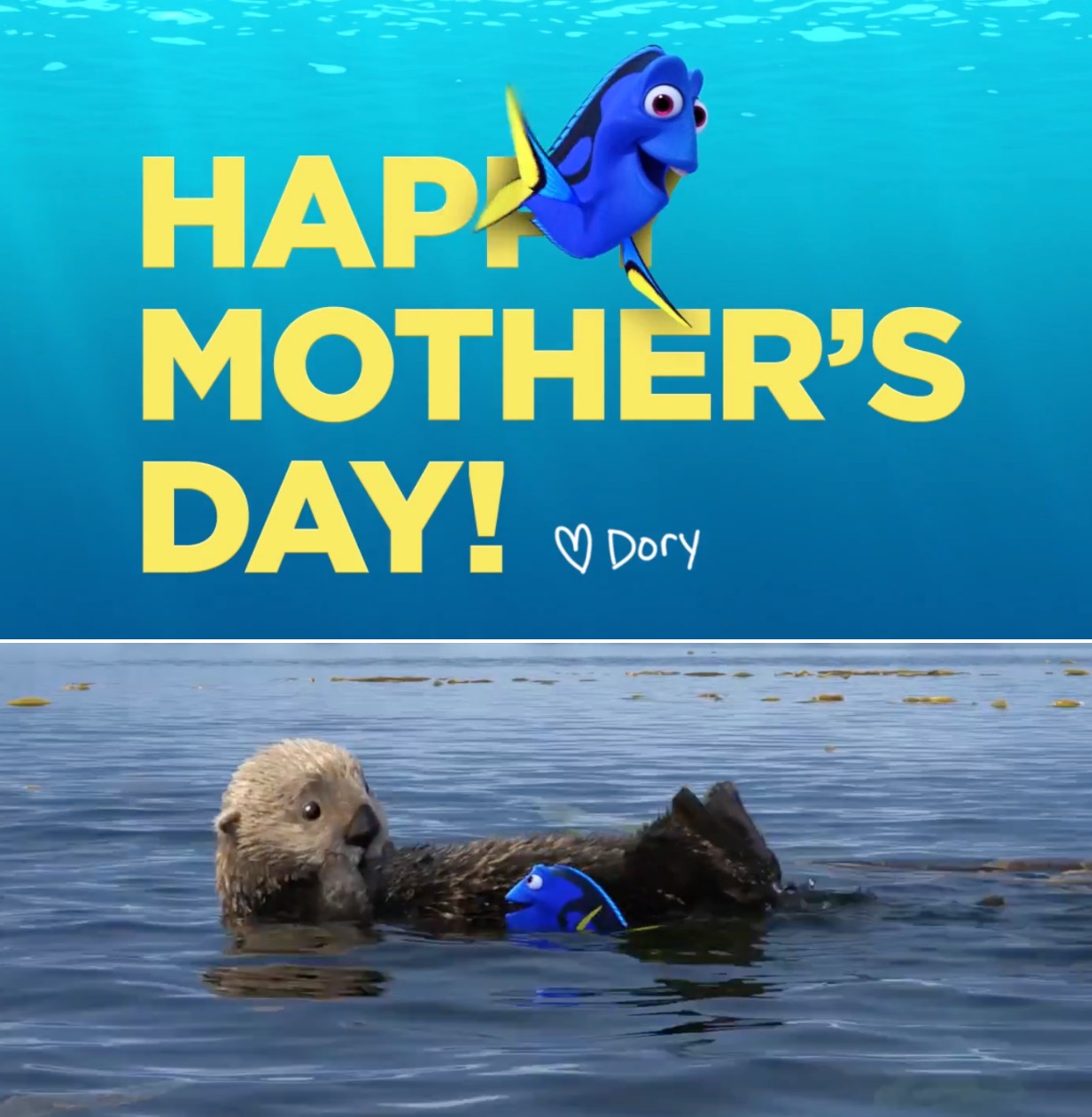 'Finding Dory' Celebrates Mother's Day with Two Special Tribute Videos ...