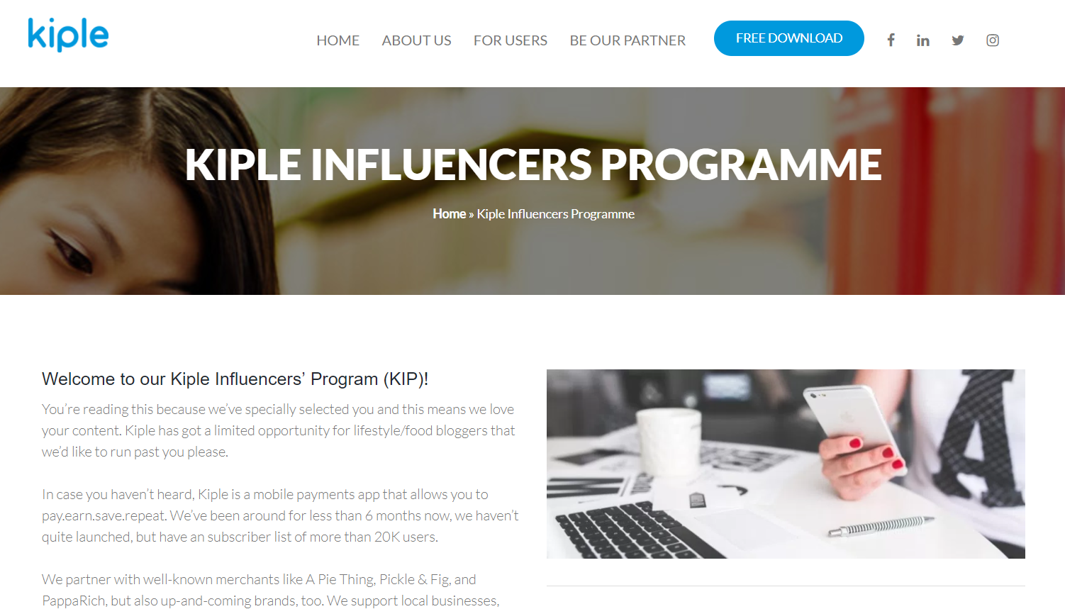 The Beauty Junkie - ranechin.com: Kiple's Influencers Program x Top ...