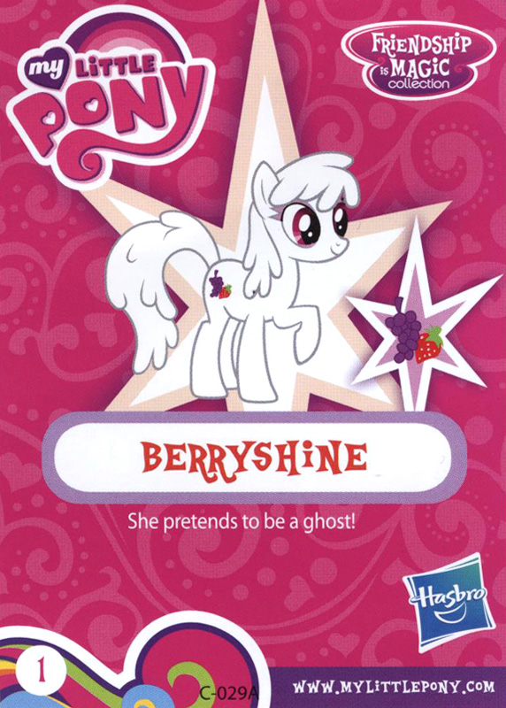 MLP Berryshine Blind Bag Cards | MLP Merch