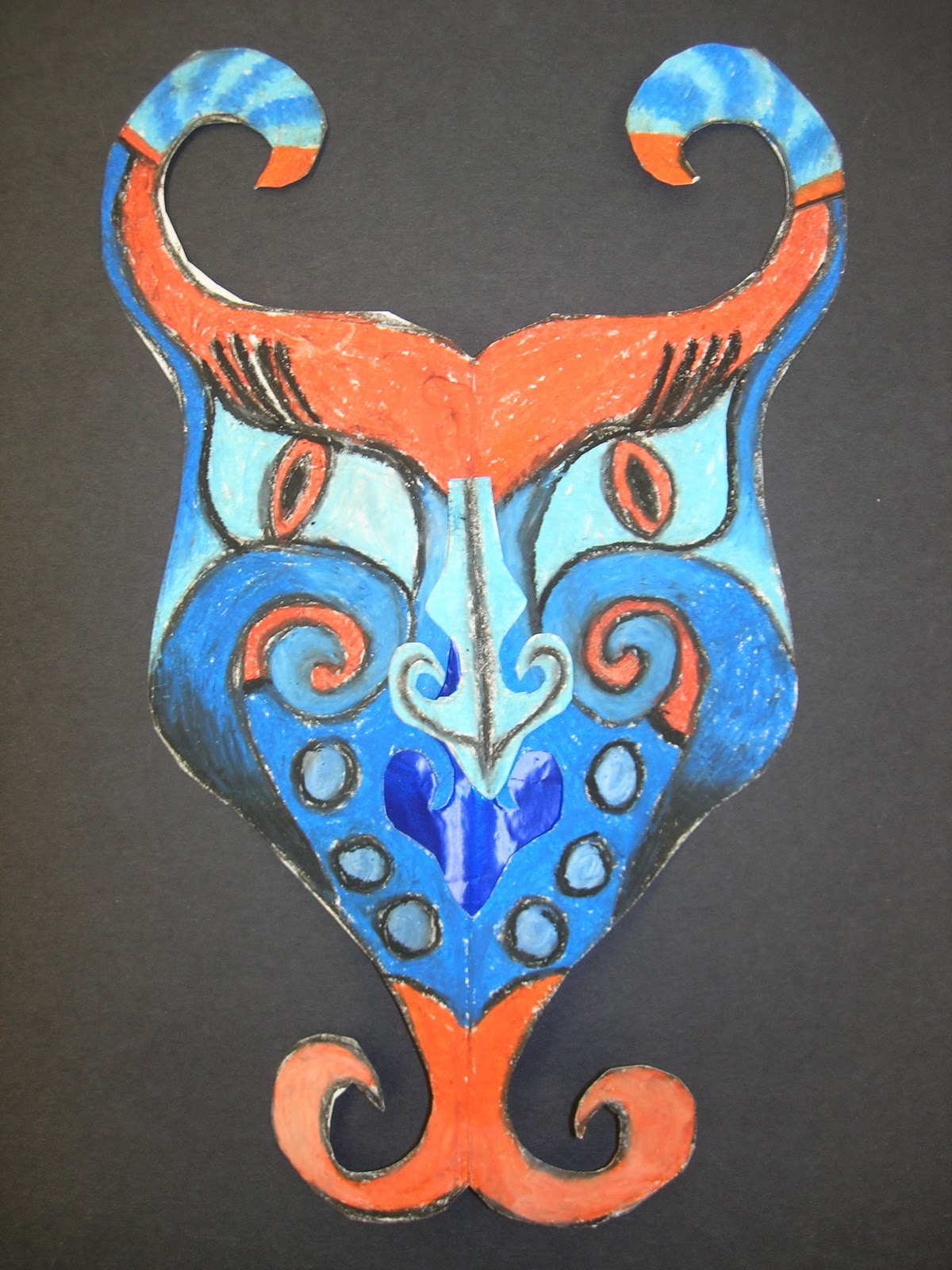 Mrs. Manzella's Student Gallery: 5TH GRADE: COMPLEMENTARY COLOR CREATURES