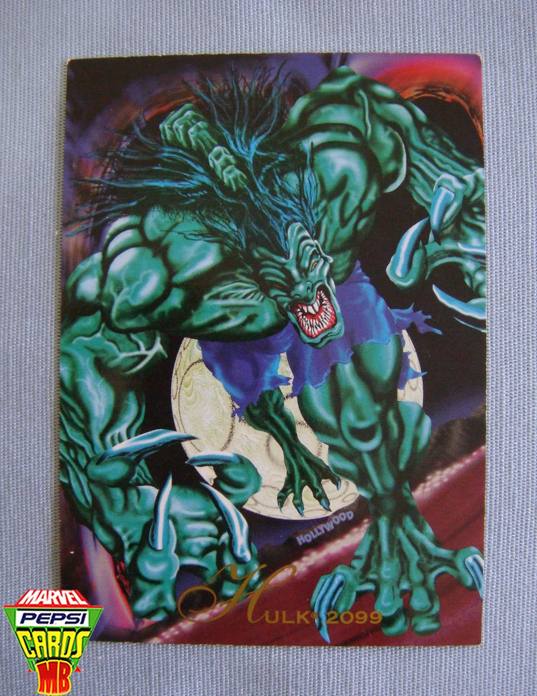 MarvelPepsiCardsMB: Marvel Pepsi Cards - MX - 1994 - 71 - Hulk 2099