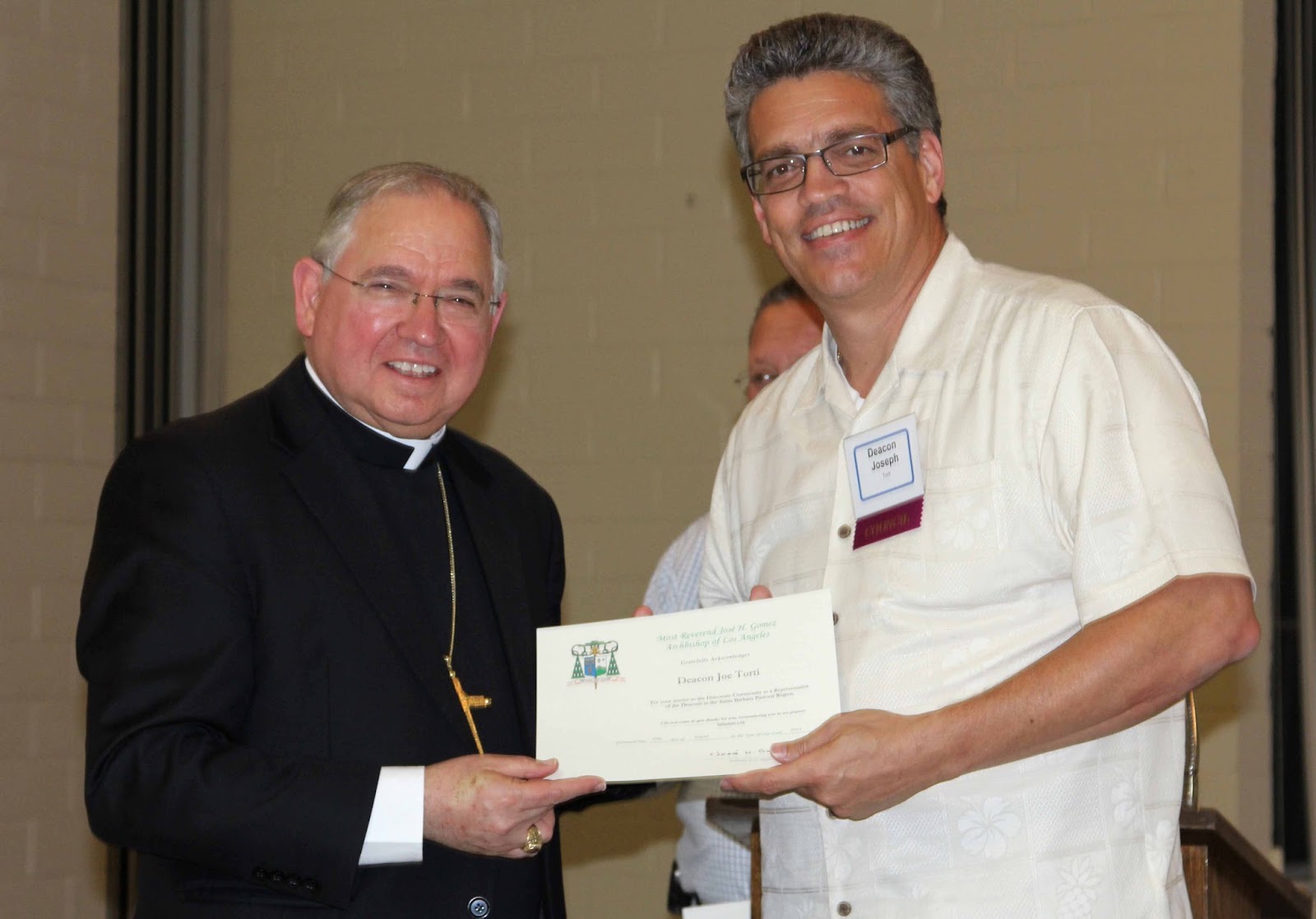 Photographs of Various Diaconate Events: ANNUAL DEACON MEETING WITH ARCHBISHOP GOMEZ - SIMI ...