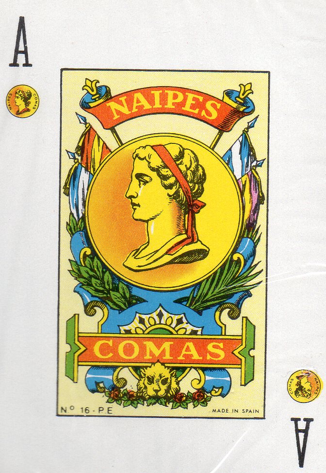 naipcollectionutrera: BARAJA DE CARTAS: "NAIPES COMAS Nº 16-P.E."