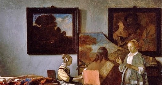 Paintings By Johannes Vermeer: The Concert By Johannes Vermeer