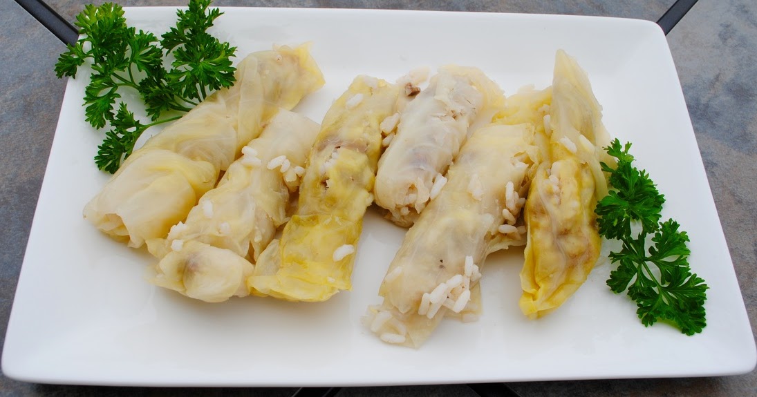 MAHSHI MALFOUF (STUFFED CABBAGE) RECIPE | LEBANESE RECIPES