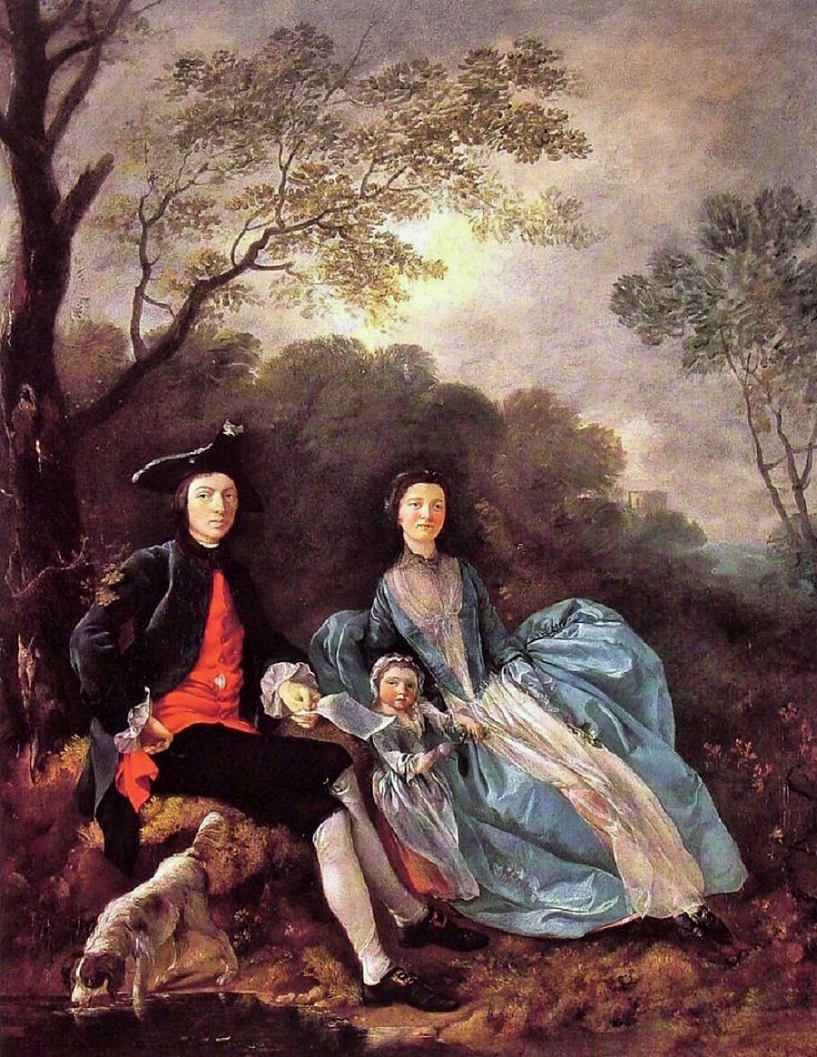 It's About Time : Families In Gardens & Parks by Thomas Gainsborough ...