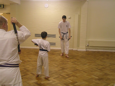 Karate club Essex with Sensei Steve Perry with B.M.A.K.G