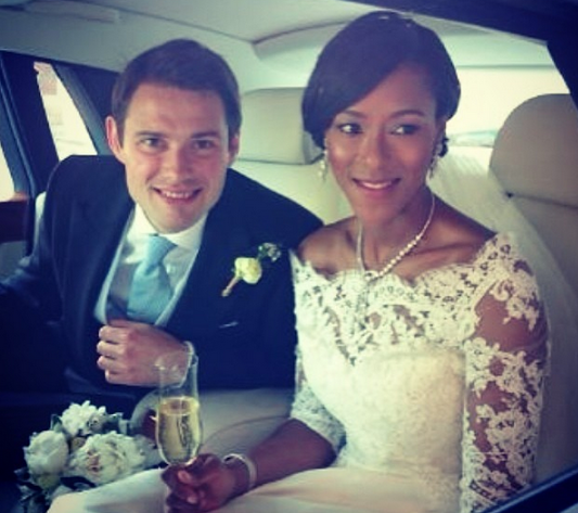 Pics: Alex Ibru's daughter, Uvie Ibru weds Maxwell Peile in London
