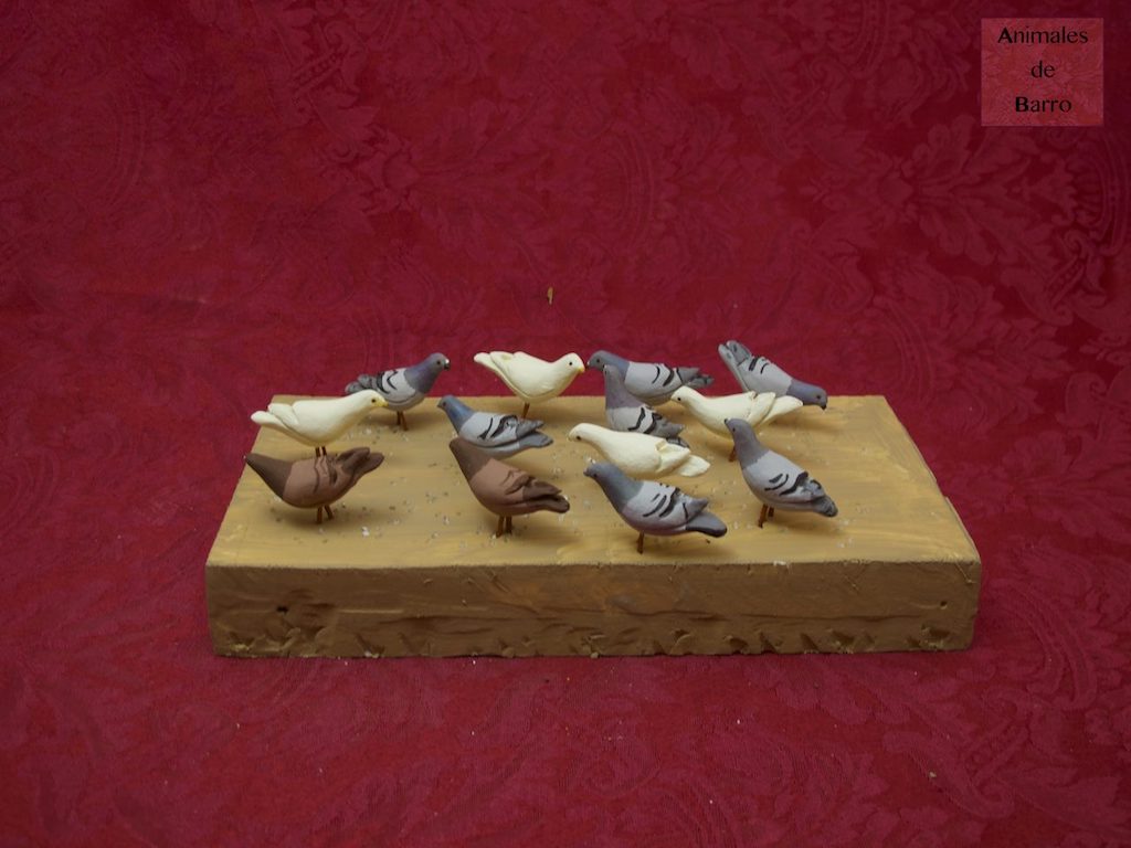 AnimalesDeBarro: Palomas