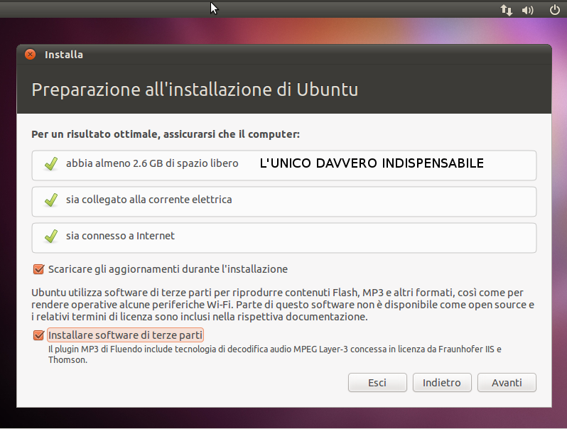 GUIDA PASSO PASSO ISTALLAZIONE UBUNTU COME UNICO SISTEMA OPERATIVO GUIDA PASSO PASSO ISTALLAZIONE UBUNTU COME UNICO SISTEMA OPERATIVO