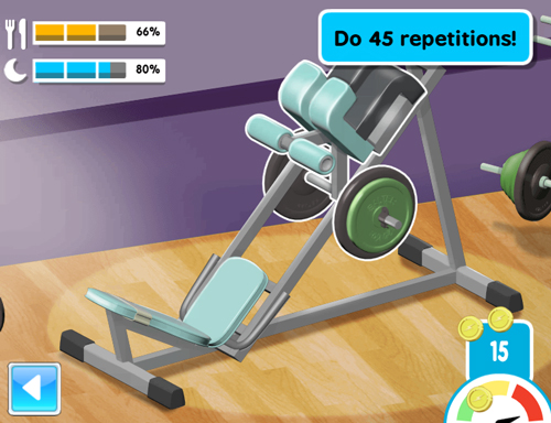 Free Online Simulation Games: Fitness Workout XL Game for Boys and Girls