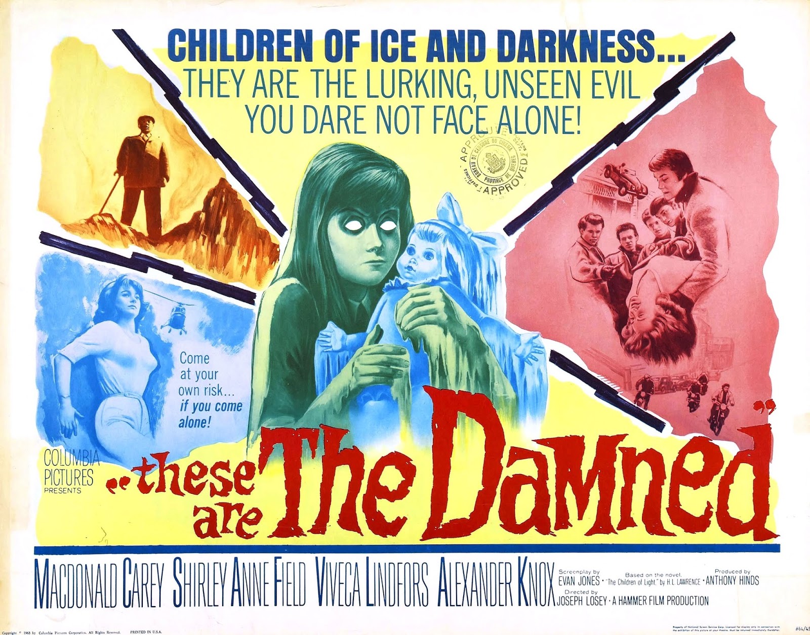 The Cathode Ray Mission: Hump Day Posters: These Are the Damned (1963)