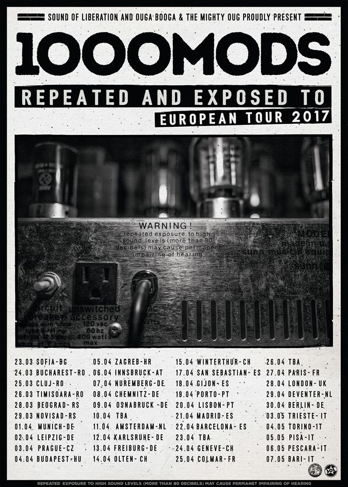 [News] 1000mods European Tour 2017