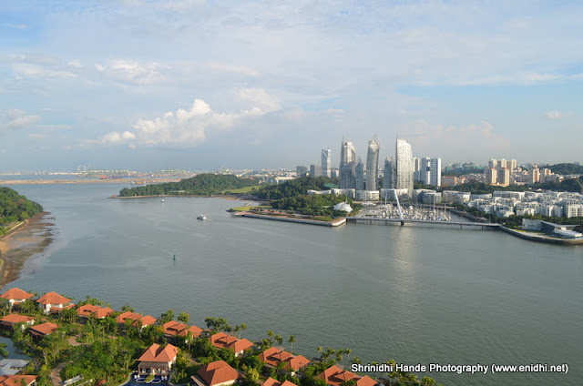 Sentosa Aerial view, Singapore - eNidhi India Travel Blog