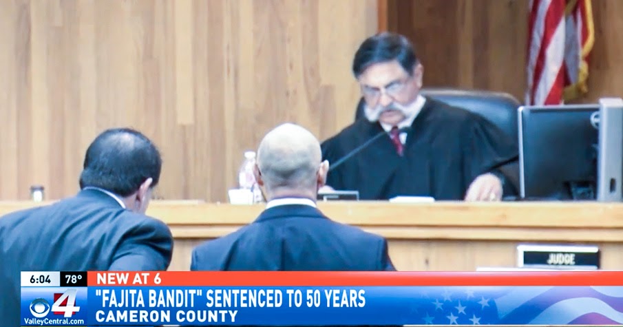 EL RRUN RRUN: FAJITA THEFT MAN SENTENCED TO 50-YEAR SENTENCE DOING ...