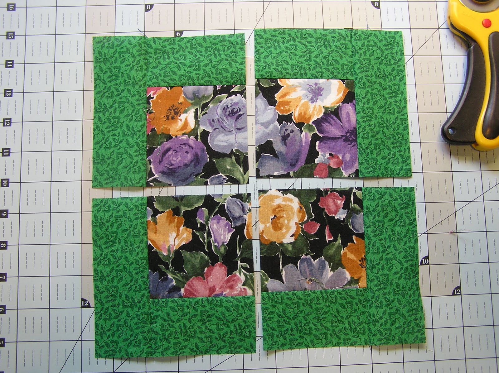 Quilting with Karen: Patience Corner Block