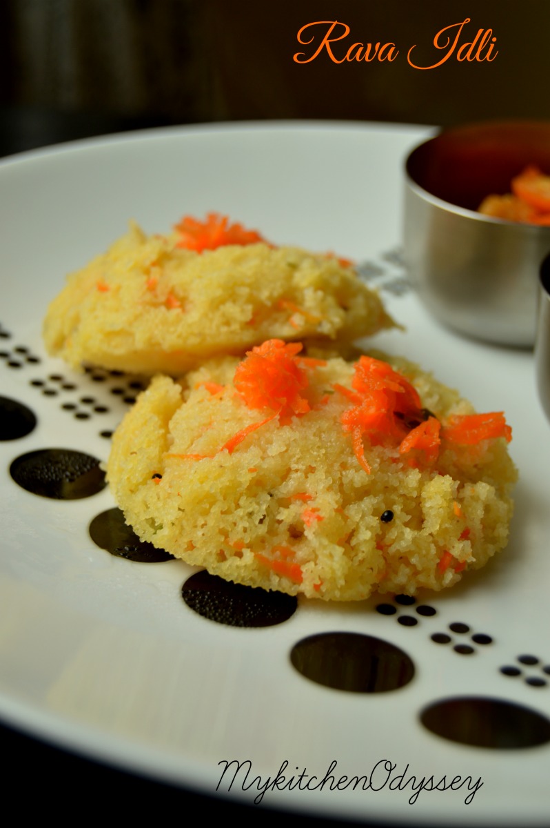 Rava Idli Recipe | Step By Step Pictures