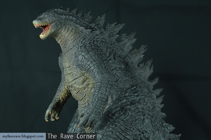 The Rave Corner: X-Plus Toho 30cm Series Godzilla 2014 Review