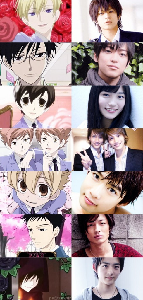 Geeks Rule The World: Ouran High School Host Club Live Action #1 Crew