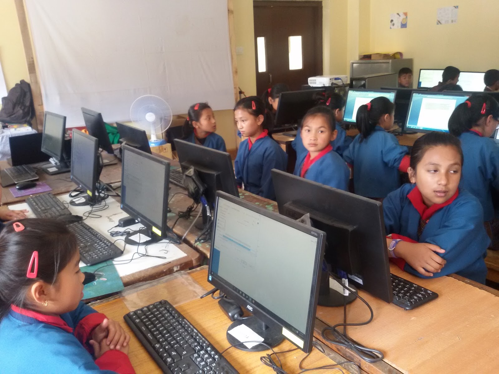 Shova Tech Blog/ ICT in Education: ICT classes been carried out in ...