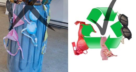 Trimming my waste: Week 11 (bra recycling) | the ReFab Diaries