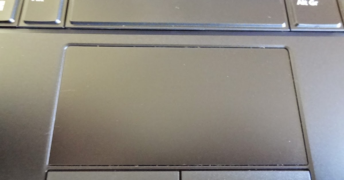 Dell Latitude E7240 touchpad test