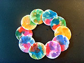 Lavoretti con dischetti struccanti di cotone