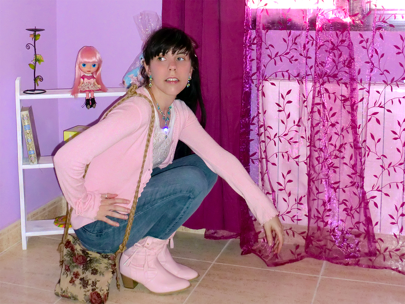 Karate & Cowgirl Boots - Girls that Glitter Love the Dark