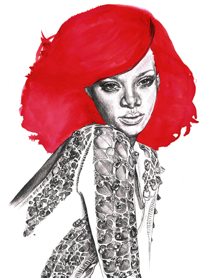 Trade Your Talent: Charlotte Hoyle, fashion illustrator "Take these ...