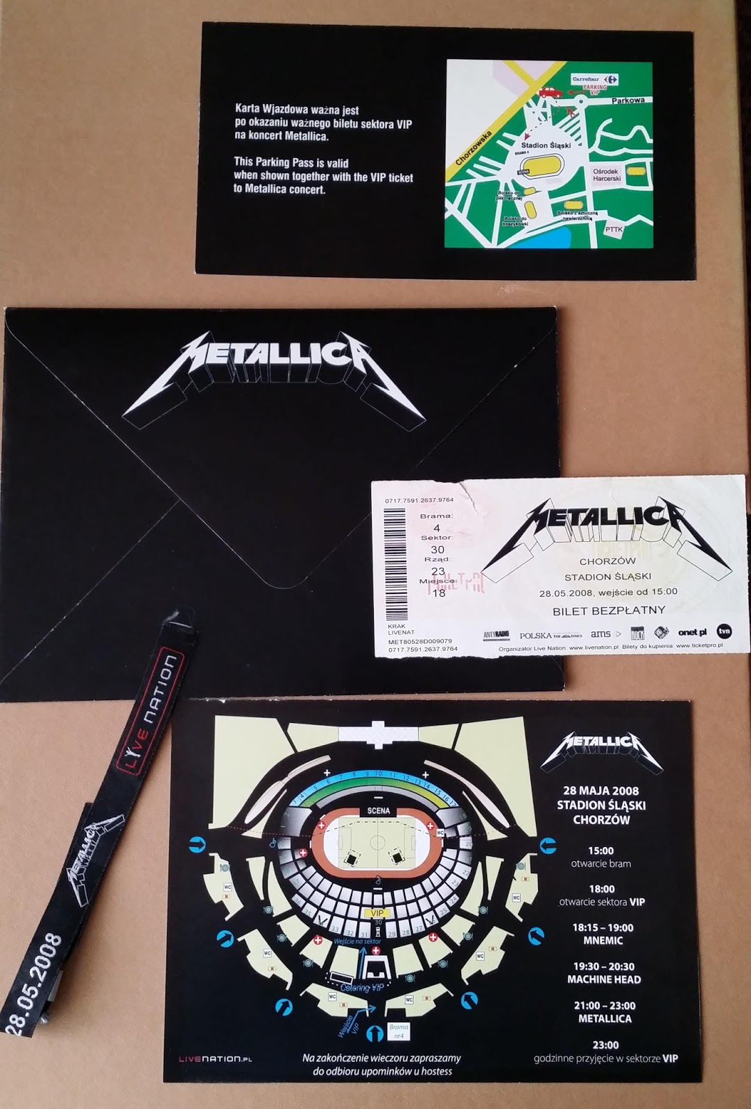 Metallica Tickets Collection: March 2016