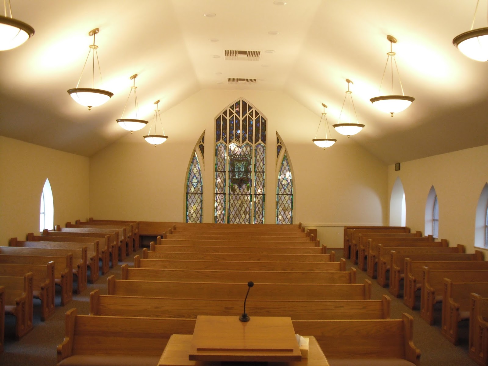 Historic LDS Architecture: Liberty Ward: Chapel Interior