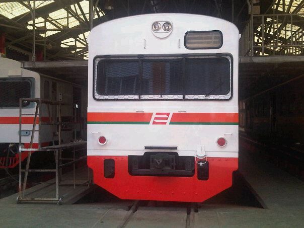 ジャボデタベク電気鉄道センター: Perawatan Akhir Lengkap Rangkaian Eks JR East 103 KeYo E21F + KeYo E27F (Bagian ...