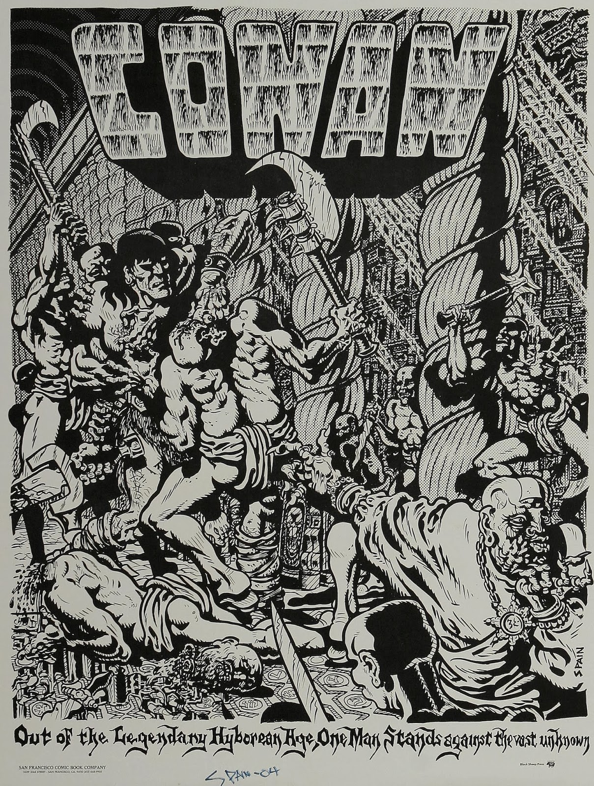 Cap'n's Comics: Spain Rodriguez