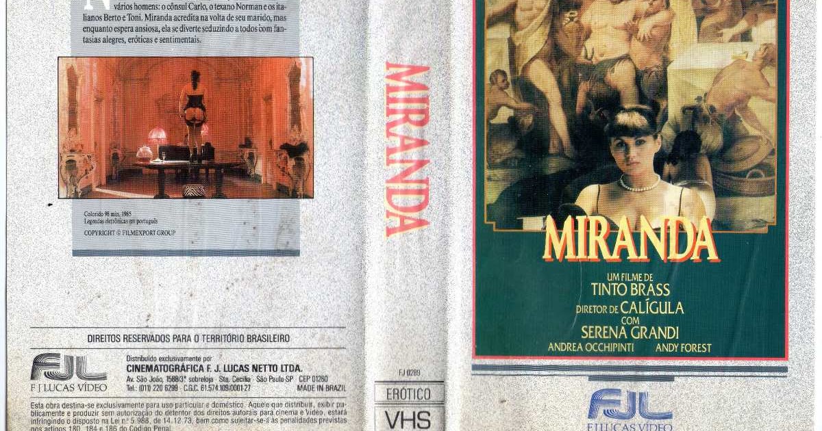 La Jaquette Érotique !: Miranda (1985)