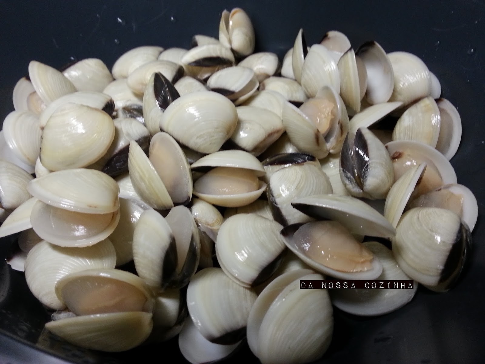 Da Nossa Cozinha : Amêijoas à Bulhão Pato