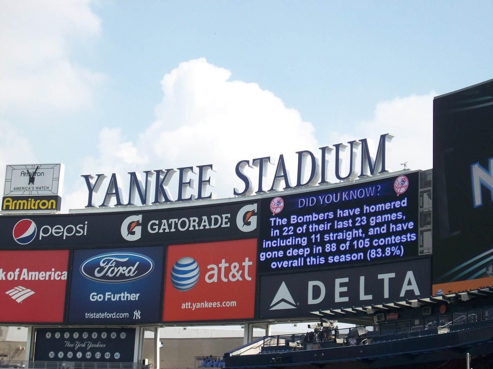 BaseBlog: Game 16- Bronx Bombers
