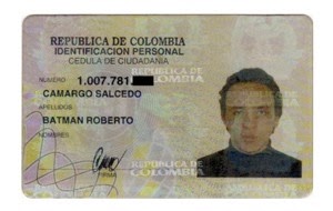 El man es Pekerman: Cédulas de Ciudadanía con nombres raros y épicos