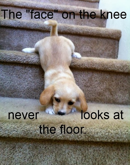 Knees and Smiley Faces